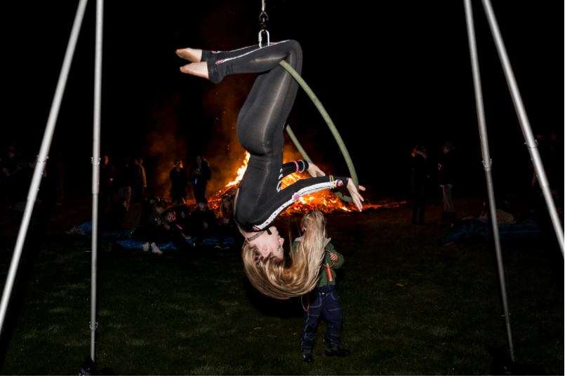 Aerial Hoop - Grace and Gravity Studio